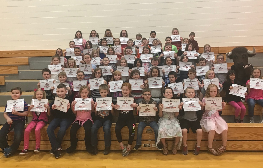 CAES April Students of the Month | Clearfield Area Elementary